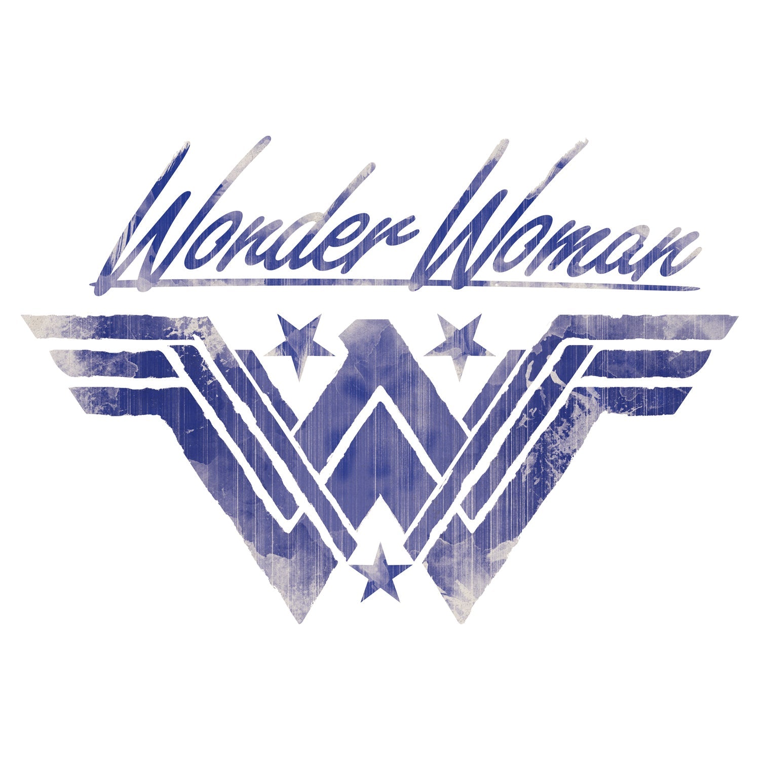 DC Wonder Woman Logo Watermark Official Women's Long Tank Dress (White ...