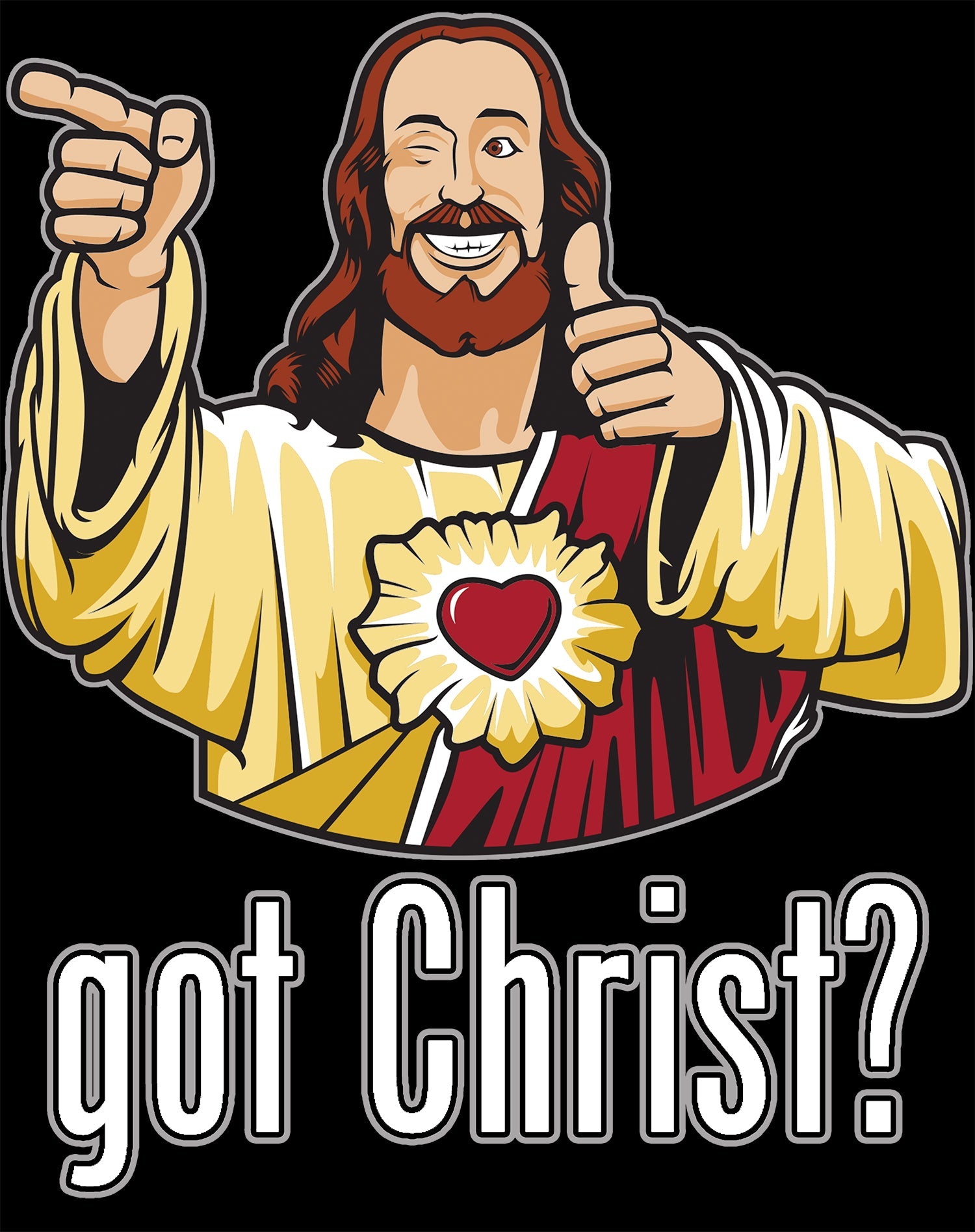 Kevin Smith View Askewniverse Buddy Christ Got Finger Guns Classic Off ...