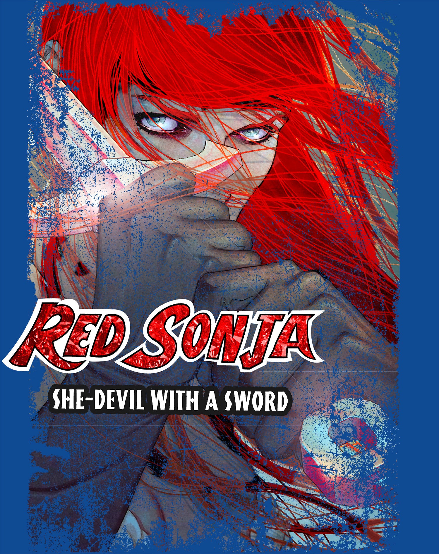 Red Sonja Jenny Frison Comic Cover She-Devil Sword Warrior Official Sw ...