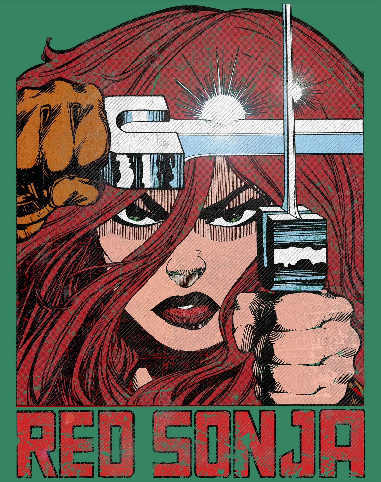 Red Sonja Walter Simonson Comic Legends Redhead Warrior Art Official M ...